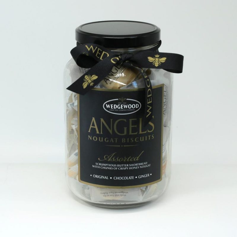WEDGEWOOD ANGELS NOUGAT BISCUIT JAR - Izimbali Florist