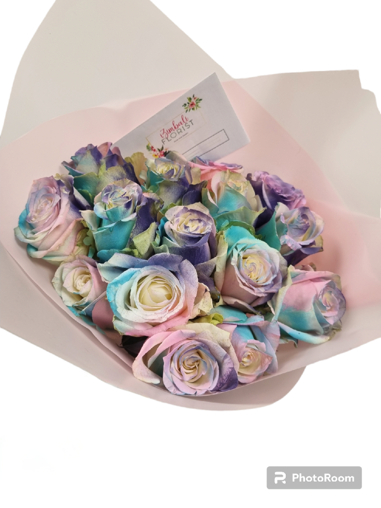 CANDY FLOSS ROSE BUNCH – Izimbali Florist